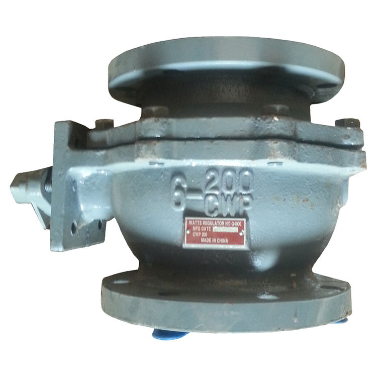 VWB6CIF G4000-M1-6 WATTS 6" CI FLANGE BALL VALVE | PlumbersStock