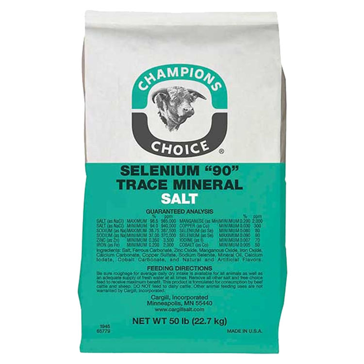 Cargill 100012574 Champions Choice 100012574 Selenium 90 Trace Mineral ...