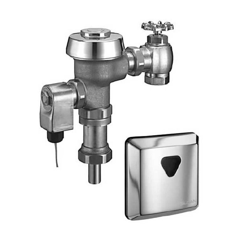 Sloan Royal 194 ES-SM-0.5-2-10-3/4-LDIM Concealed Sensor Urinal ...