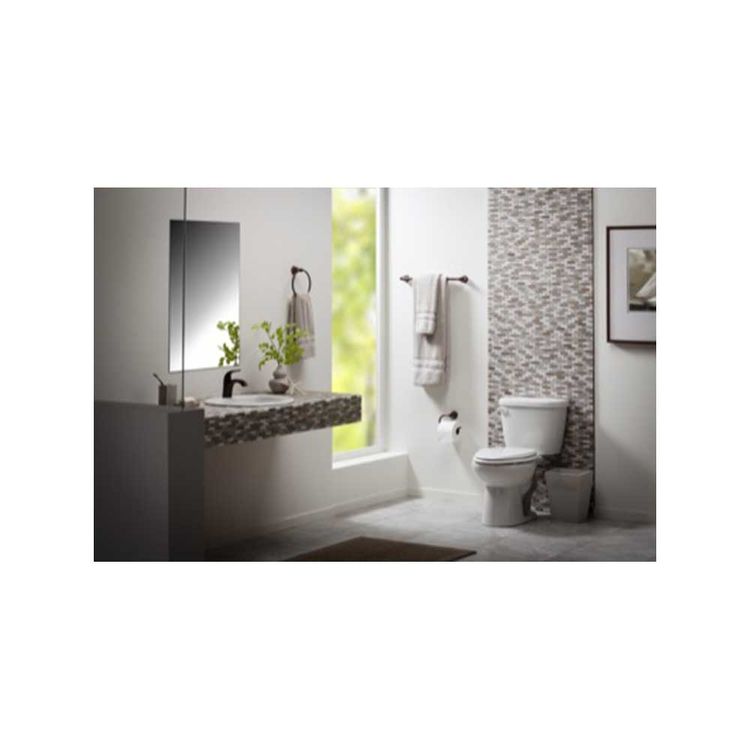 Gerber 12-831-CH Maxwell Oval Self-Rimming Bathroom Sink, 21" x 17-7/8 ...