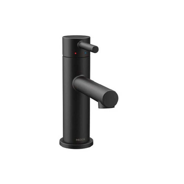 Moen 6190BL Align Single-Handle Low Arc Lavatory Faucet, Matte Black