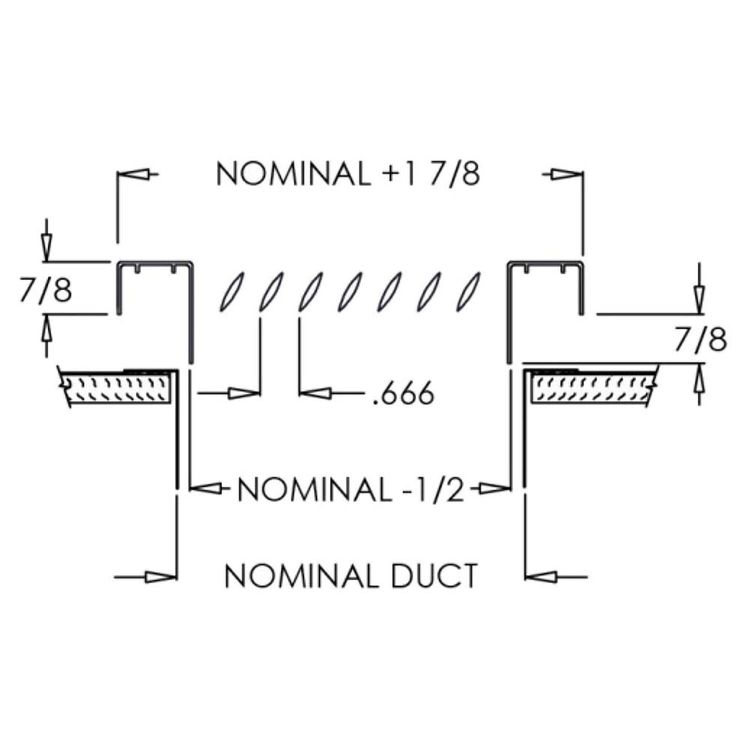 32x8 Soft White Deluxe Baseboard Return Air Grille (Aluminum ...