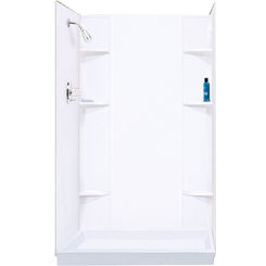 Mustee 140 36" x 36" Durastall Shower Stall CVD | PlumbersStock