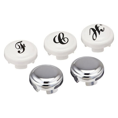 Moen Kingsley Part Handle Cap Kit - Chrome (114324) | PlumbersStock
