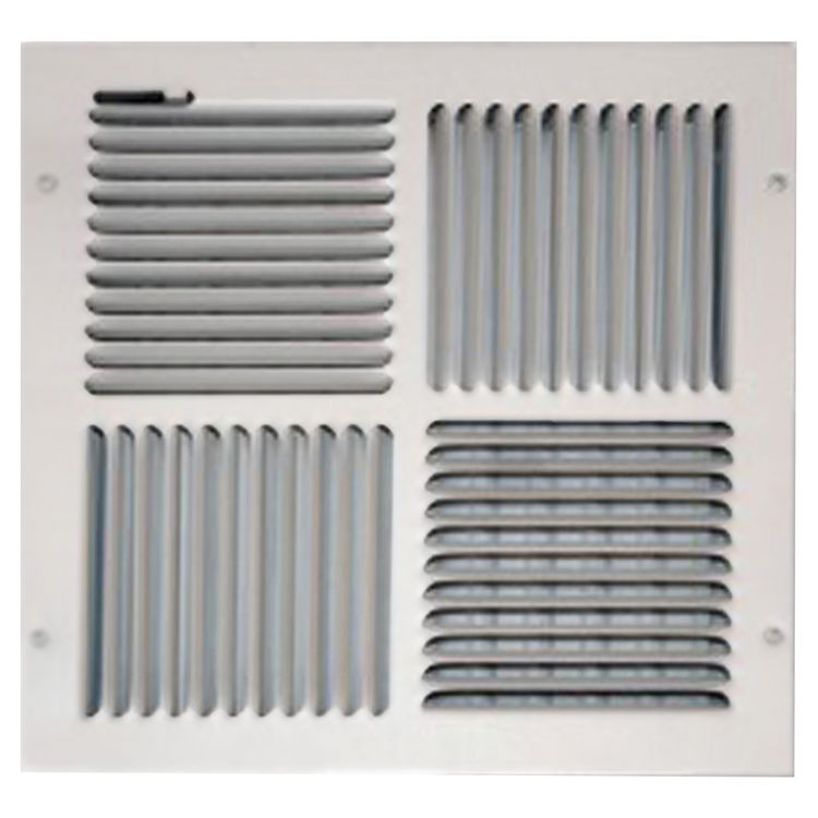 Shoemaker 204-12X12 4-Way Ceiling Diffuser | PlumbersStock