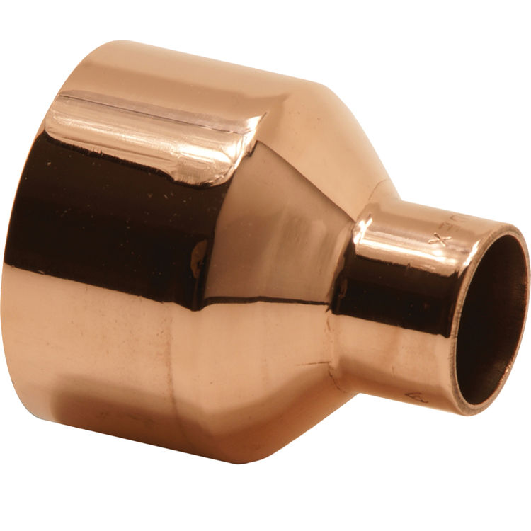 1 1 4 X 1 2 Copper Bell Reducer Socket X Socket PlumbersStock