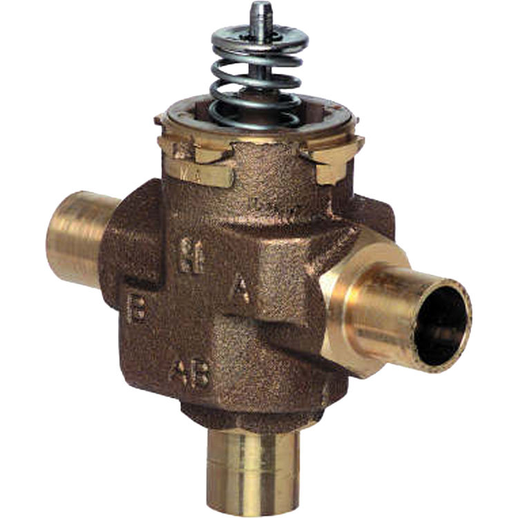 Honeywell VCZMA6100/U 3-Way 1/2". Sweat VC Valve Assembly